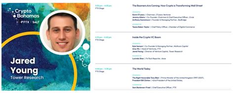 Jared Young On Linkedin This Week I Will Be Speaking About The Crypto Vc Ecosystem At The Ftx And