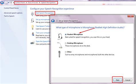 Set Up Your Windows With Speech Recognition