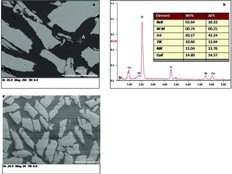 Sem Micrograph Ac And Energy Dispersive Spectroscopy Eds Spectrum