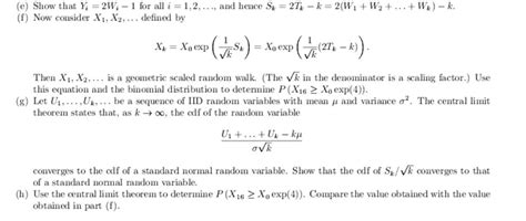 solved 3 consider the random process si s defined by