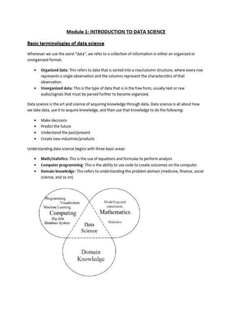 fds module 1 notes pdf level of measurement data type