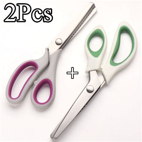Chisel Pinking Shears Scissors Cutting Serrated Sc Grandado