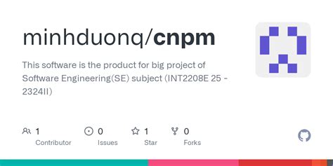 github minhduonq cnpm this software is the product for big project