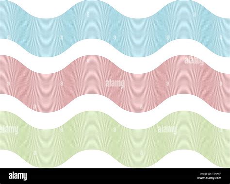 Wave Line Illustration Vector Stock Vector Image Art Alamy