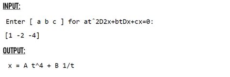 Matlab Experiments Solution Of De Using Method Of Variation Of
