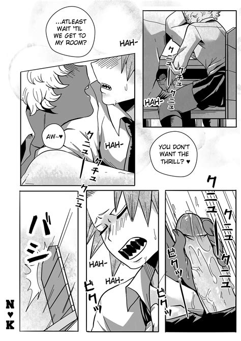 Post Comic Eijirou Kirishima Mina Ashido My Hero Academia Nightlykrumbs