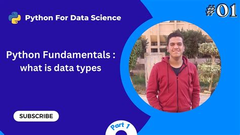 [arabic] python for data science 001 what is data type youtube