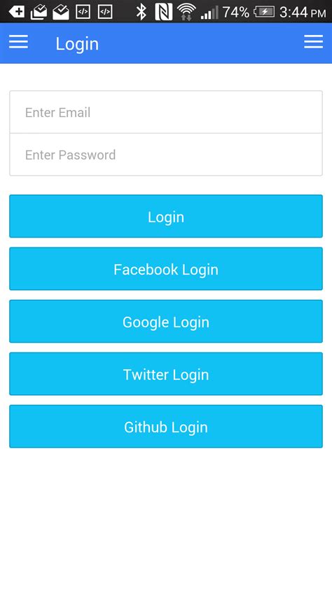 Ionic Firebase User Authentication App App On Amazon Appstore