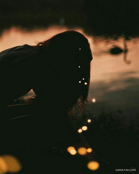 عکس عاشقانه و غمگین دختر تنها برای پروفایل دخترونه