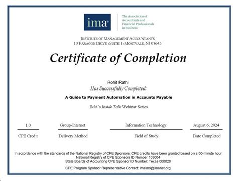 Rohit Rathi On Linkedin Certification Achievement Accountspayable Paymentautomation