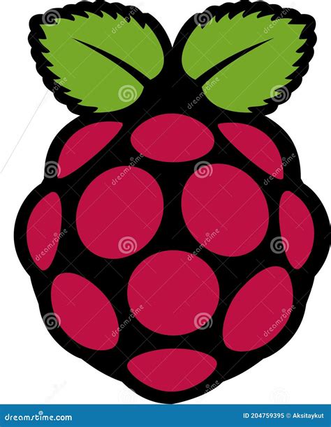 Raspberry Pi Logo Editorial Image Illustration Of Early 204759395