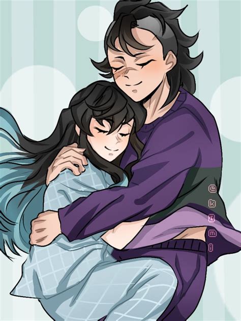 Genmui 🐑 Muichiro X Gyomei Kiss Gyomei And Muichiro Fanart Demon