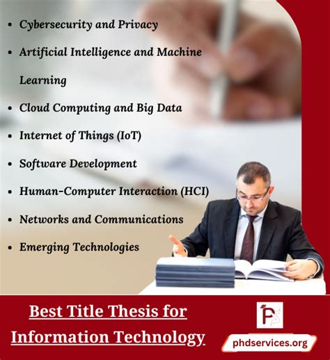 Best Title Thesis For Information Technology Phd Services