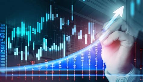 Premium AI Image Investment Financial Chart And Exchange Financial Growth Graph