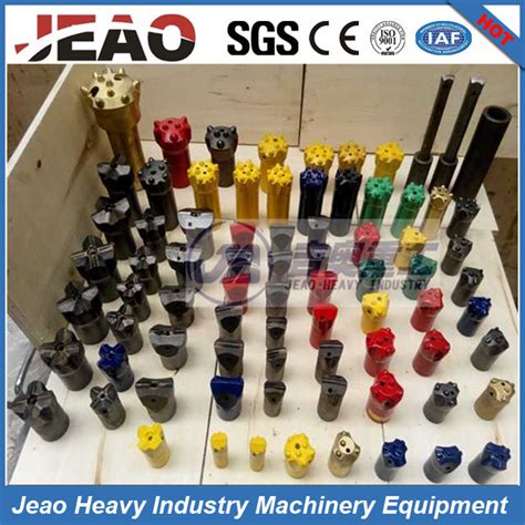 Tapered Chisel Cross Button Drill Bits For Pneumatic Rock Drill Tapered Drilll Bits And