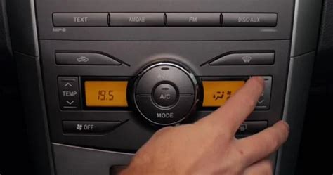 Turning AC On Adjusting Fan Speed Stock Video Pond5