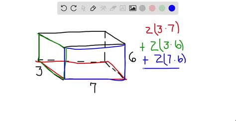 SOLVED A Rectangular Solid Is A Prism The Dimensions Of The Prism Below Are 3 7 And 6 Figure