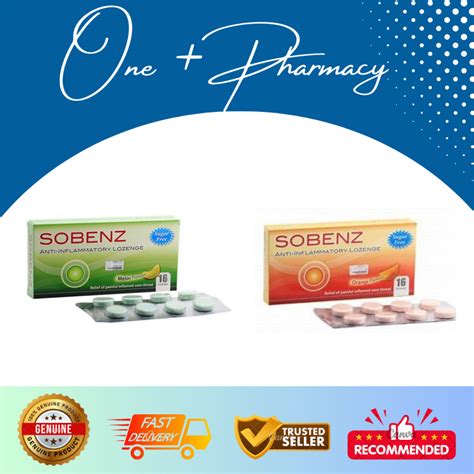 Sobenz Lozenges 16tbt 1box Orange Melon Shopee Malaysia