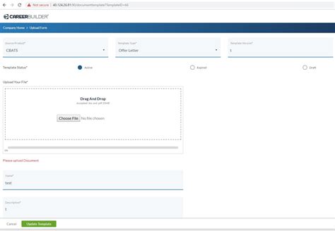 [dms 252] Create Template Fields Not Populated On Uploading Document Workterra Jira