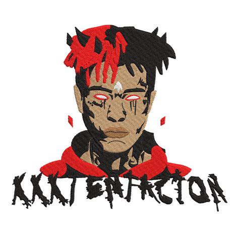 Xxxtentacion Embroidery Design Embroidery Ocean