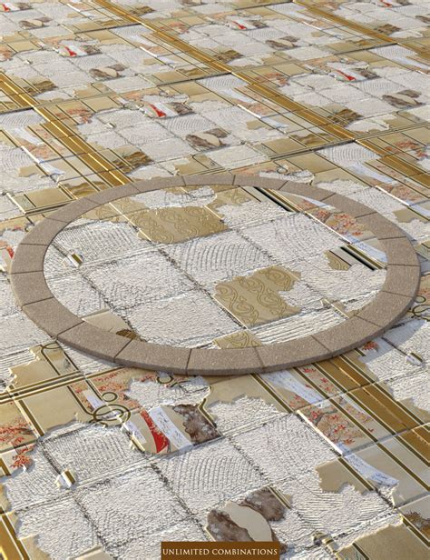 sumptuous metallic tile shader builder daz 3d