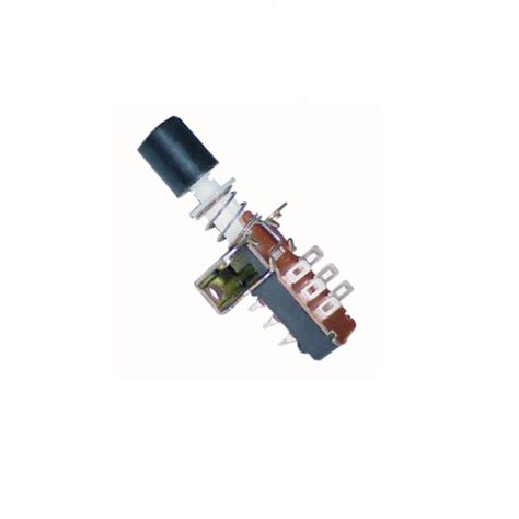 Pin Modular Push Button Switch With Black Cap Gonakart India