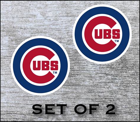 Chicago Cubs Sticker Decal Vinyl 12 17 20 Cornhole Car Truckany Flat
