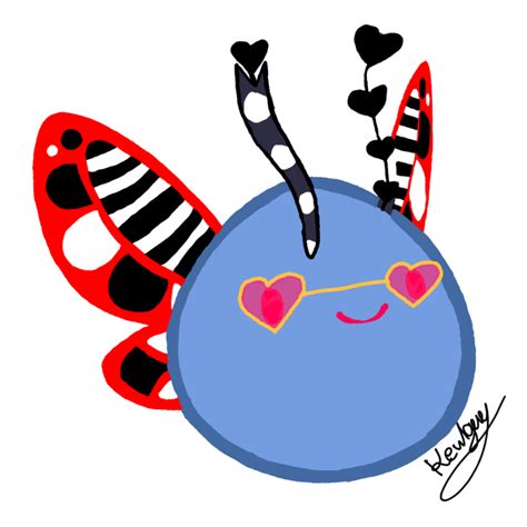 Made Valentino Into A Flutter Slime [oc] R Hazbinhotel