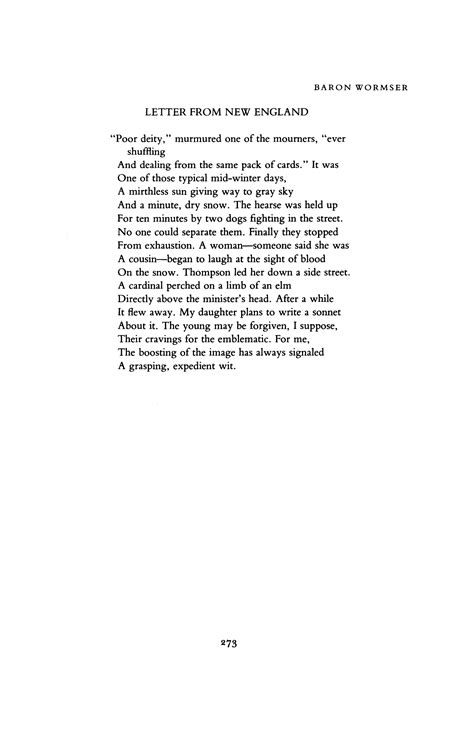 Letter Poem