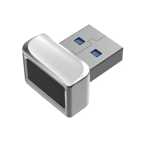 Usb Fingerprint Reader Windows Hello Dongle Module For Windows 10 And Above Systems Silver