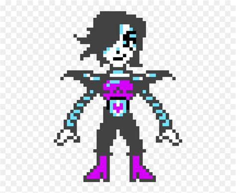 Pixel Art Undertale Mettaton HD Png Download Vhv