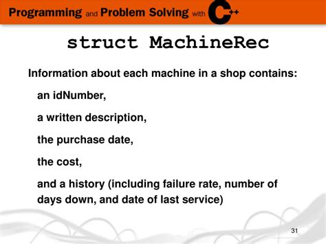 ppt chapter 10 and 11 enum and structured types powerpoint presentation