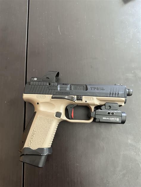 My New Canik Tp9 Licensed By Cybergun R Airsoft