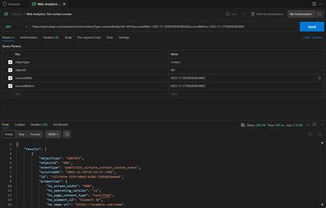 Hubspot Community Web Analytics Api Occuredafter And Occuredbefore