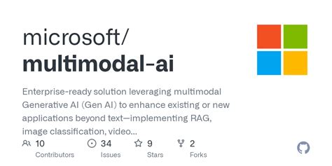 Github Microsoftmultimodal Ai Enterprise Ready Solution Leveraging