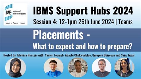 Institute Of Biomedical Science On Linkedin Join Our Upcoming Ibms Support Hub Series On 26th
