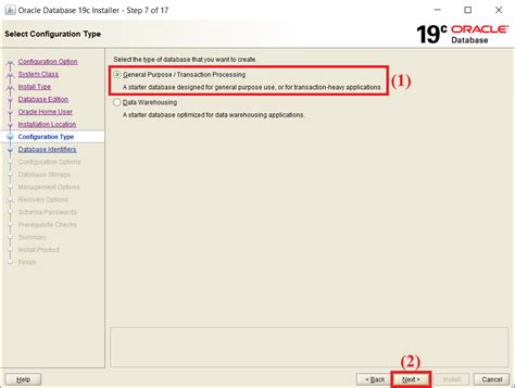Cài đặt Oracle Database 19c Trên Windows Inda Insight Data