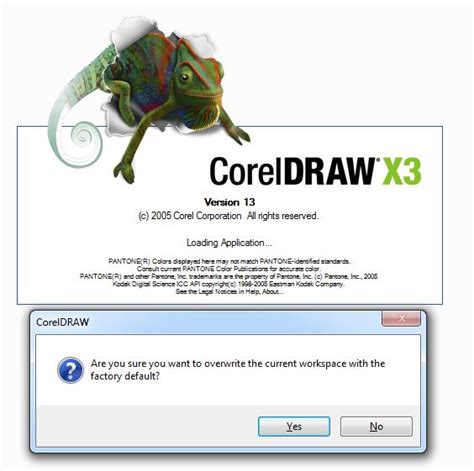 Hướng dẫn cách reset Corel Draw Đăng Thiện Blog