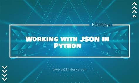 Working With Json In Python Python Collaboration Workbook
