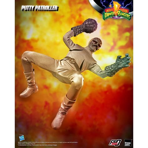 Mighty Morphin Power Rangers Putty Patroller Figzero 16 Scale Action