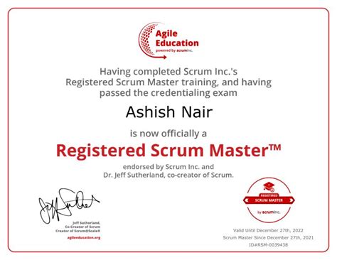 Ashish Prabhakar On Linkedin Registeredscrum Agileeducation