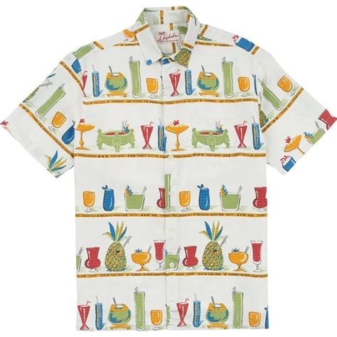 Kahala Shirts Kahala Hana Hou Hawaiian Aloha Shirt Natural 95s