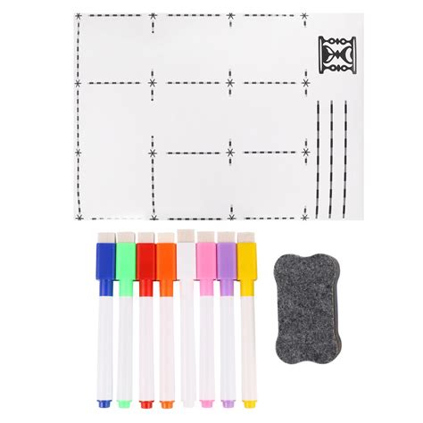 1 Set Schedule Board Message Board Magnetic Plan S Vicedeal
