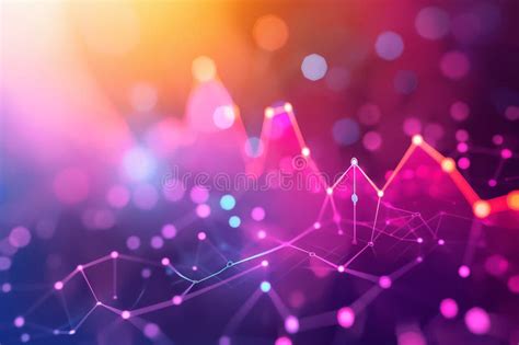 exploration of abstract data visualization utilizing vibrant colors and