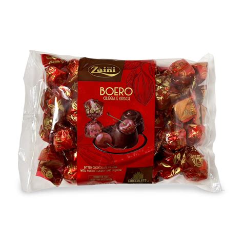 Конфеты шоколадные Zaini вишня в ликёре Boero Ciliegia E Kirsch 500 г купить в Украине