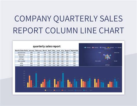 Free Line Chart Templates For Google Sheets And Microsoft Excel Slidesdocs