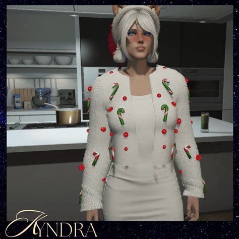 Kyndra Fivem Maps And Cloths Store Fluffyjacket Christmas2023