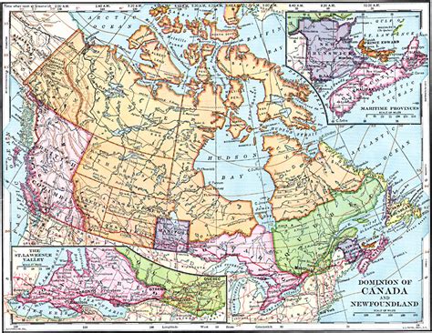 The Dominion Of Canada And Newfoundland