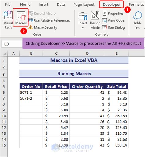 Learn Excel Macros VBA Programming Free Tutorial 50 Examples