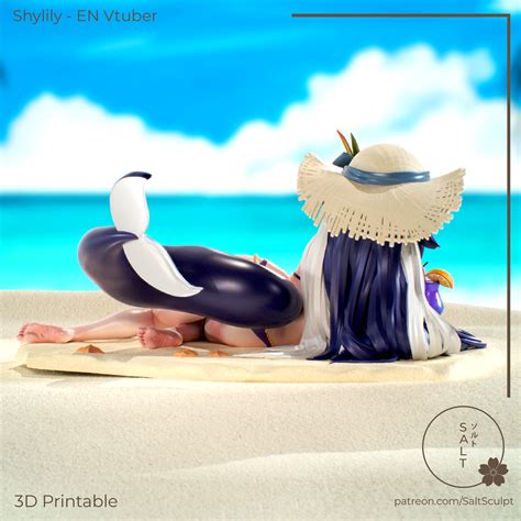 👙 Shylily Envtuber・ 3d File For 3d Printing・cults